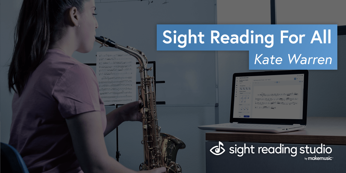 Sight Reading For All: Applications of Sight Reading