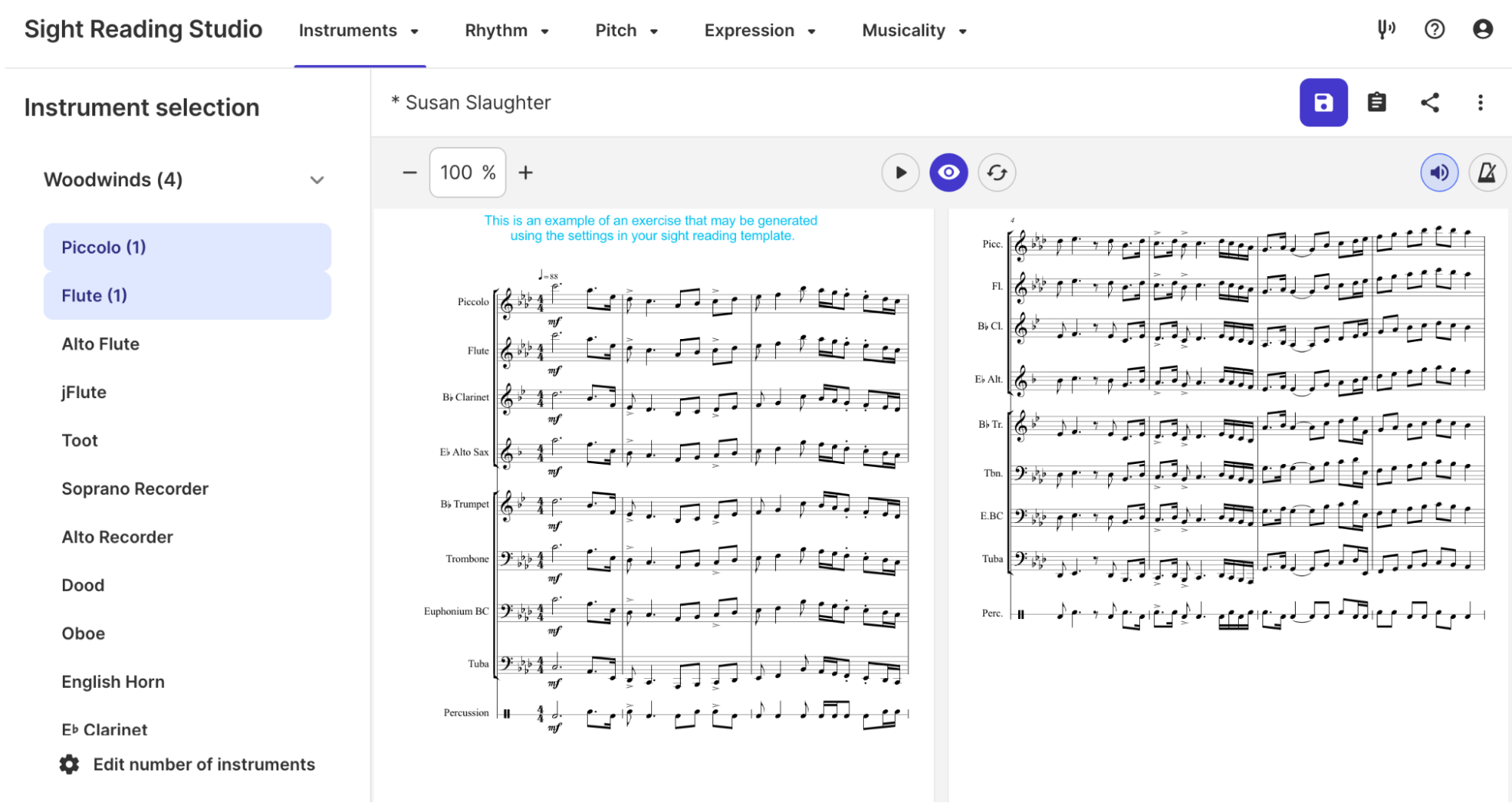 Sight Reading For All: Applications of Sight Reading